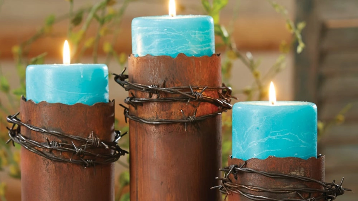Mood Lighting: Western Candle Holders - COWGIRL Magazine