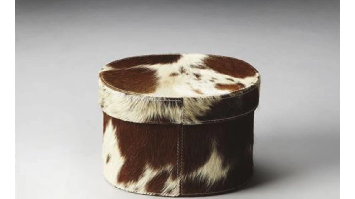 Cowhide Storage Boxes for the Home - COWGIRL Magazine