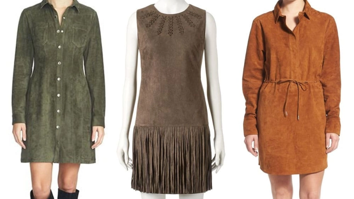 COWGIRL STYLE: Suede Dresses for Fall - COWGIRL Magazine