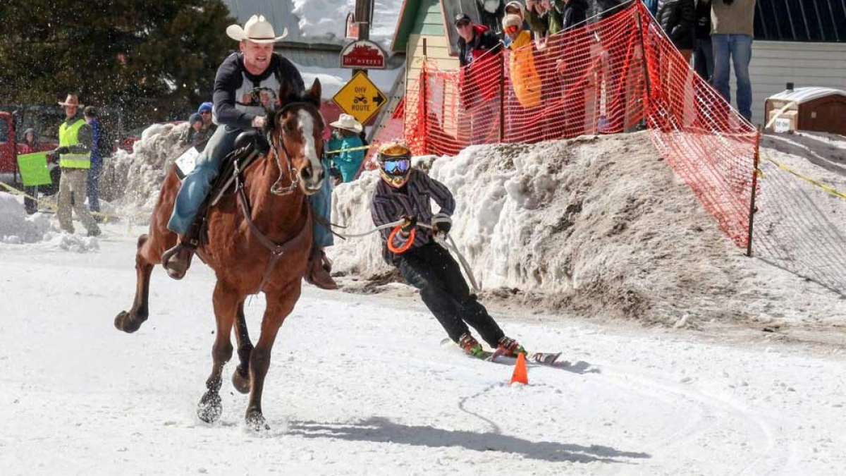Skijoring: Bring On Winter, Skiing, And Horses! - COWGIRL Magazine