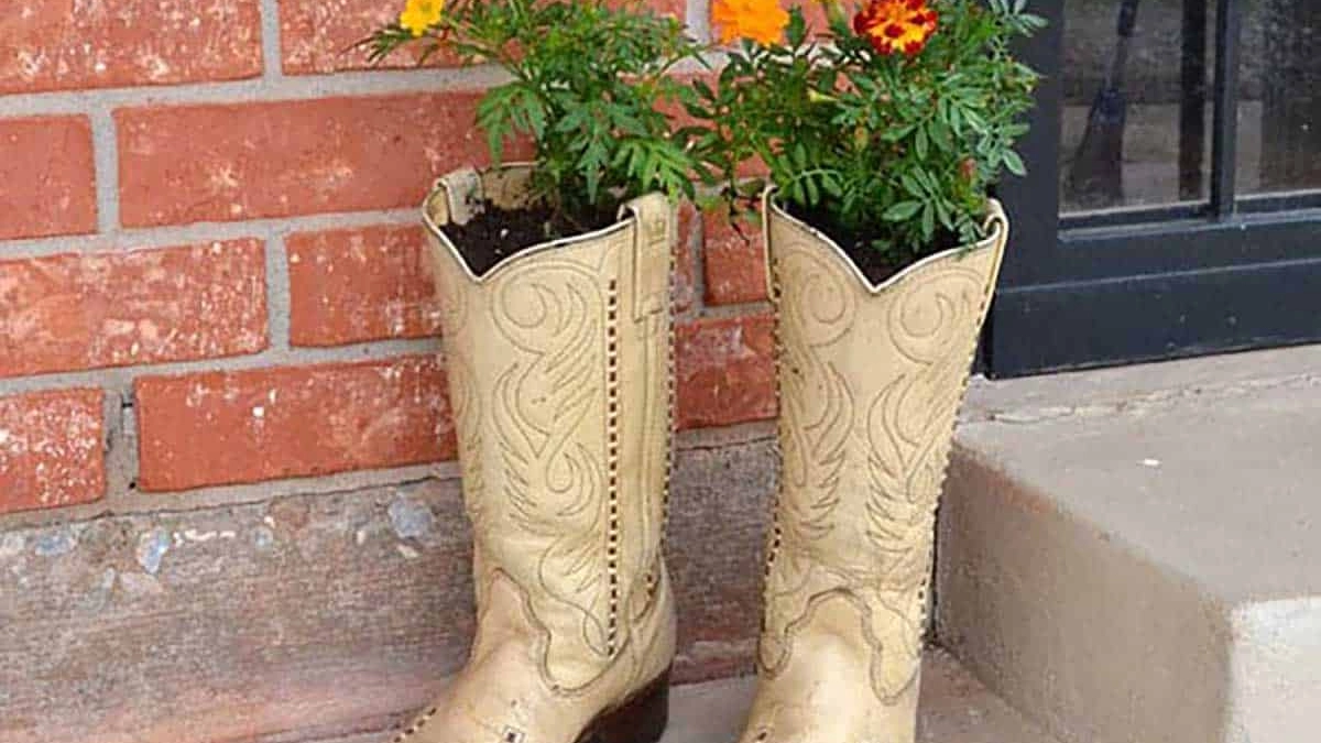 Cowboy Boot Planters - COWGIRL Magazine