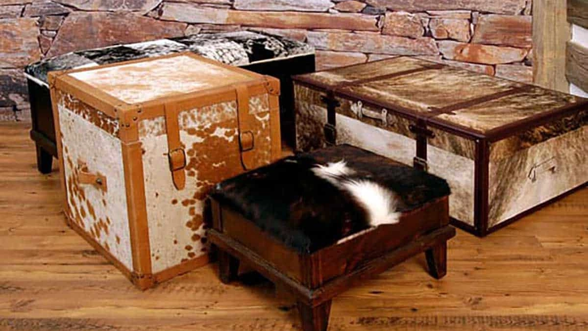 Cowhide Pieces for the Living Room - COWGIRL Magazine