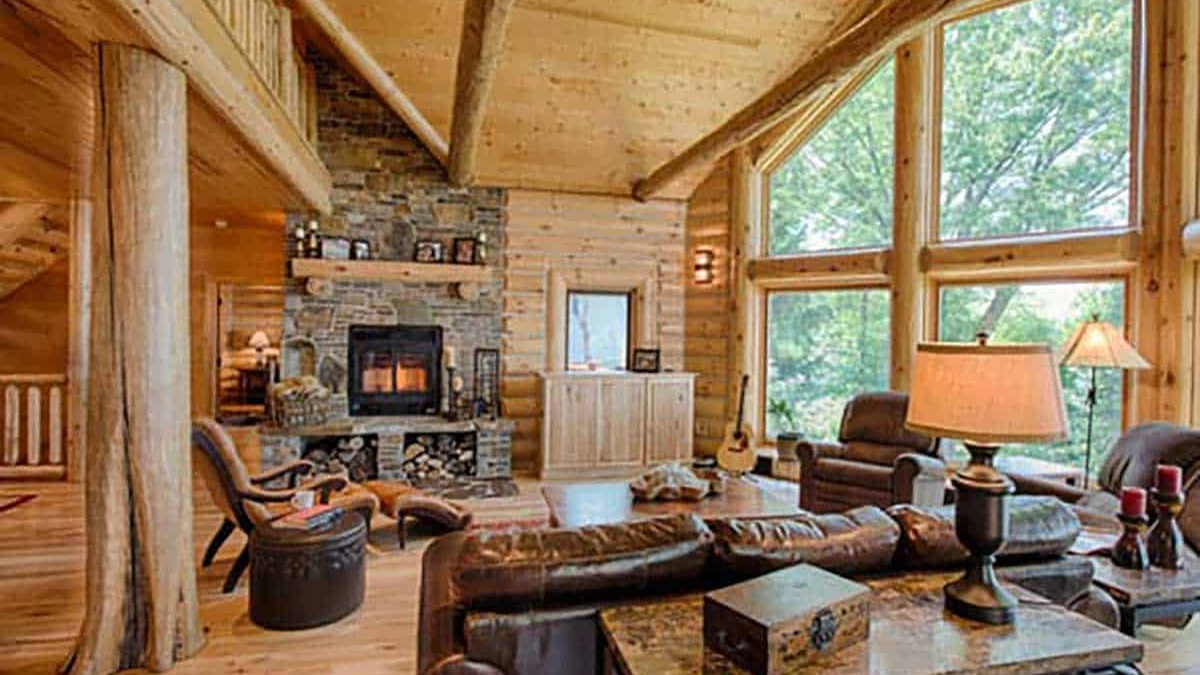 Rustic Wood Living Rooms - COWGIRL Magazine