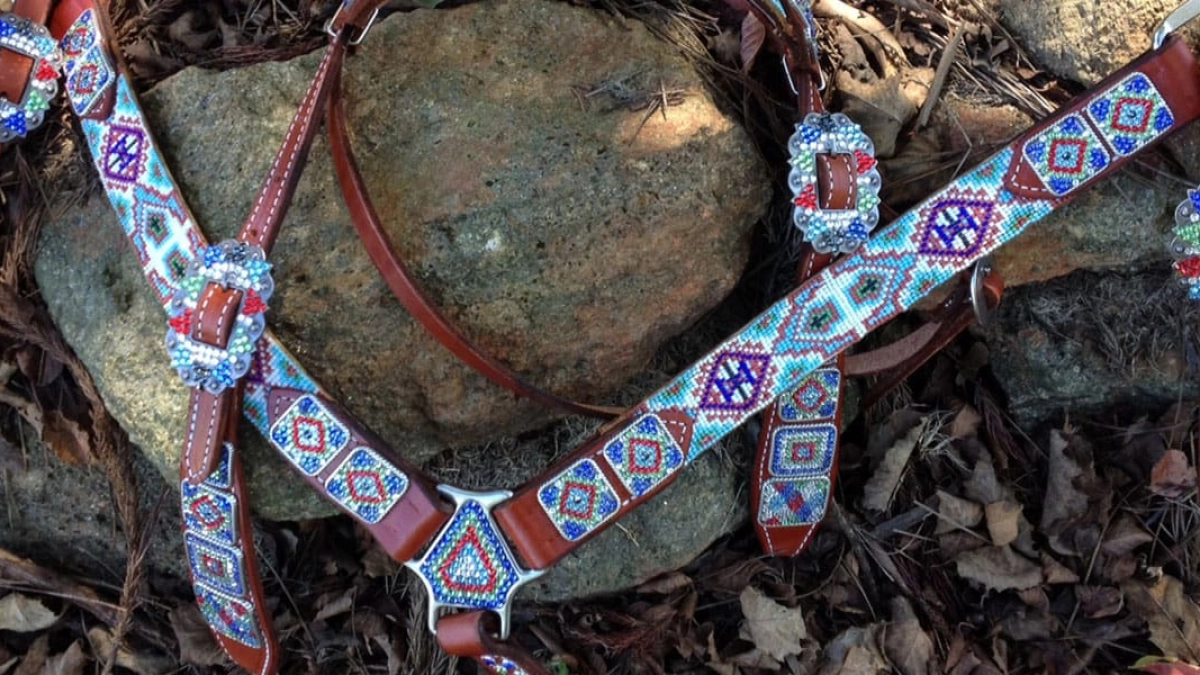 Beautiful Beaded Tack For Horse & Rider - COWGIRL Magazine