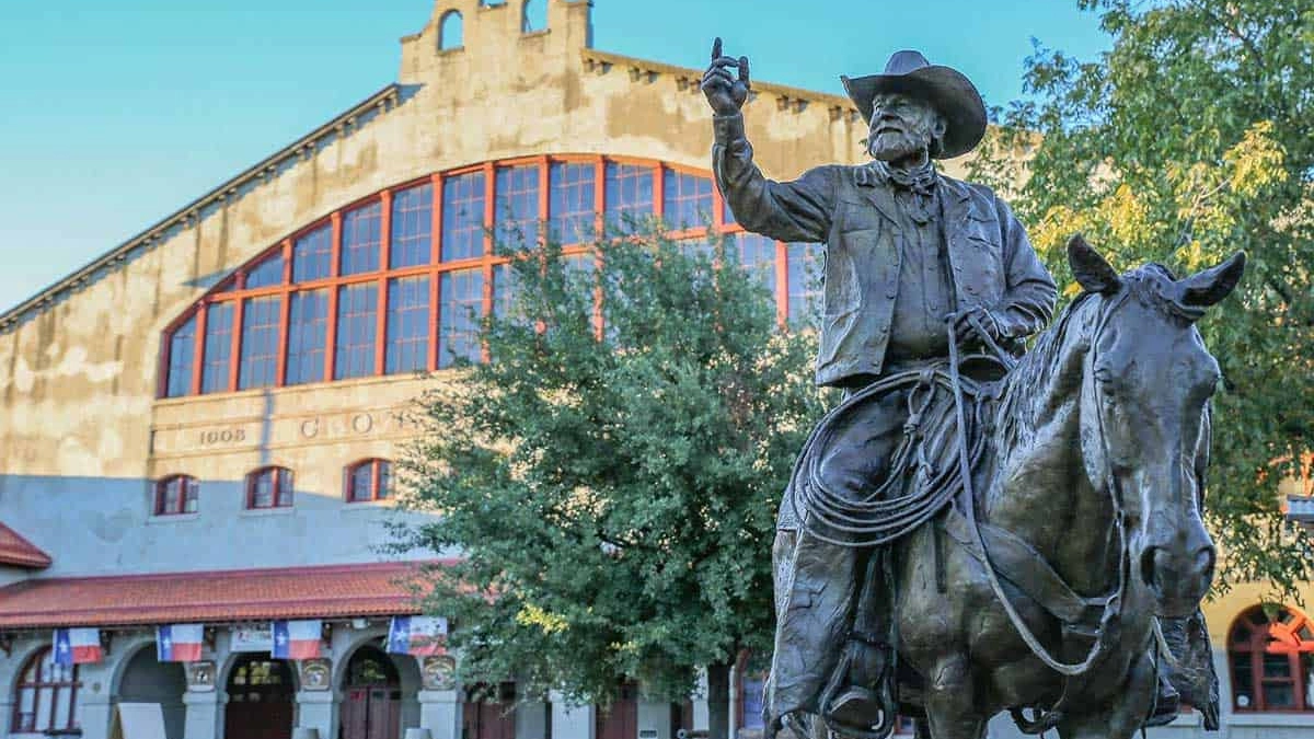 Red Steagall Statue Erected At Cowtown Coliseum To Honor Cowboy Poet