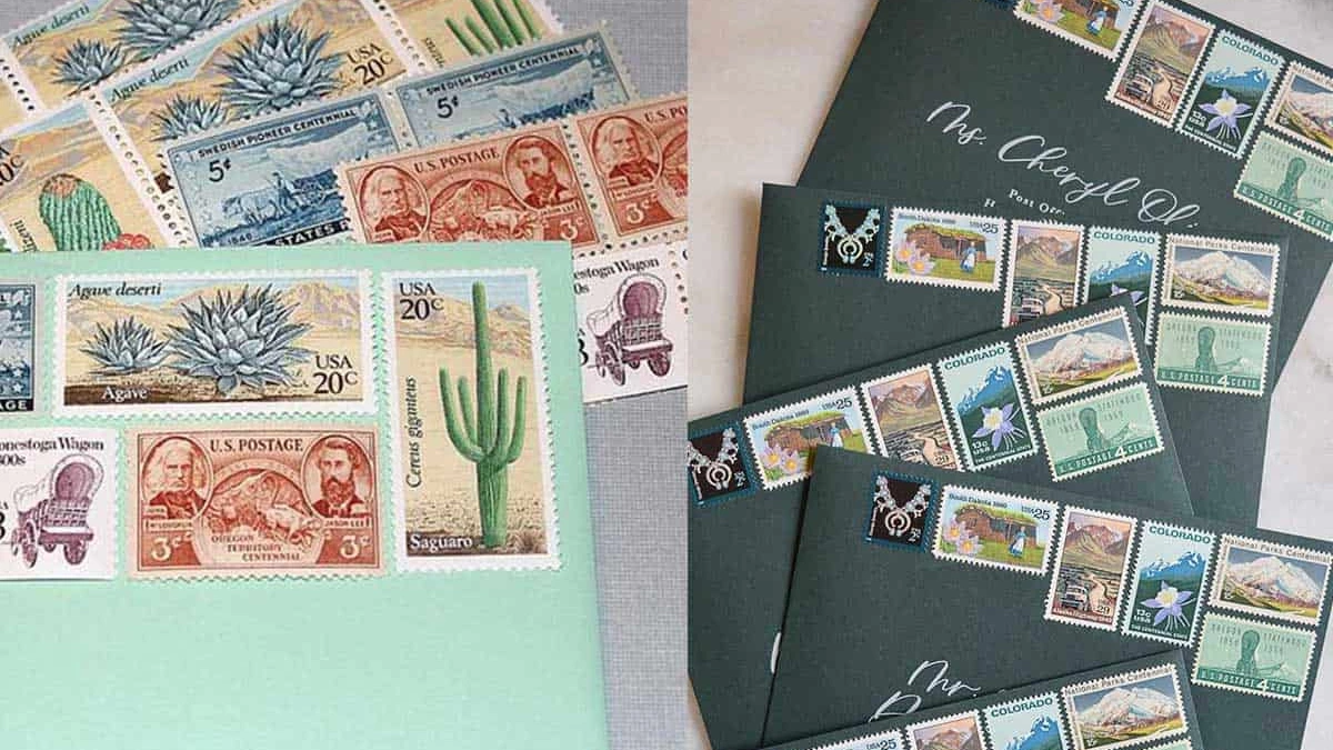 Mailing Stamps To Match Your Vibe