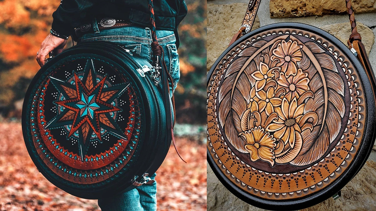 Reward Yourself With These Tooled Rope Cans - COWGIRL Magazine