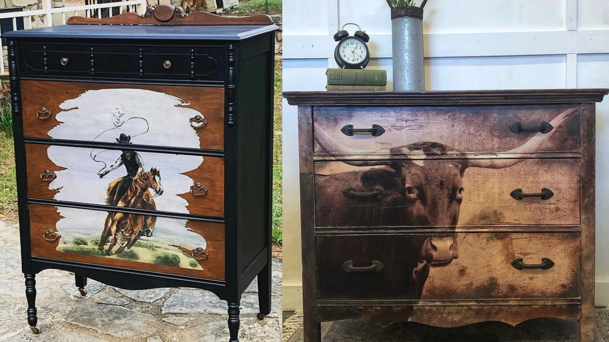 Dressers That Say A Thousand Words - COWGIRL Magazine