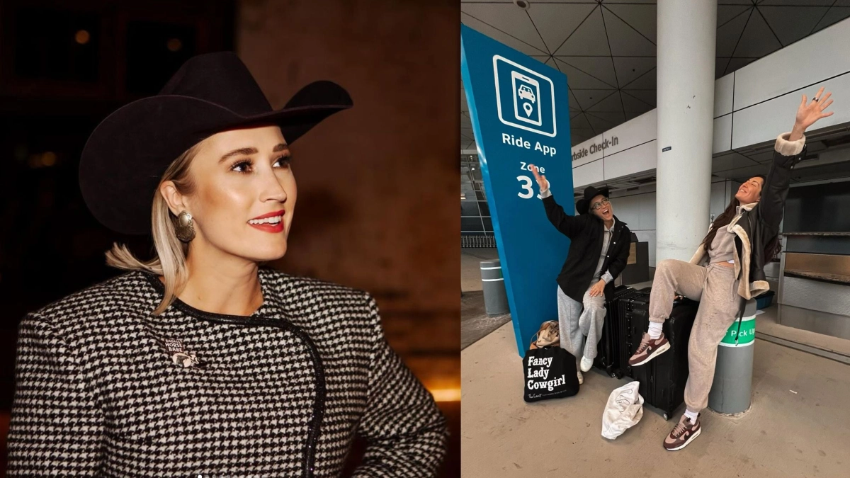 Fancy Lady Cowgirl Goes To Australia