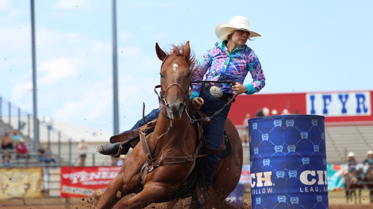 The 32nd Annual International Finals Youth Rodeo Concludes With Youth ...