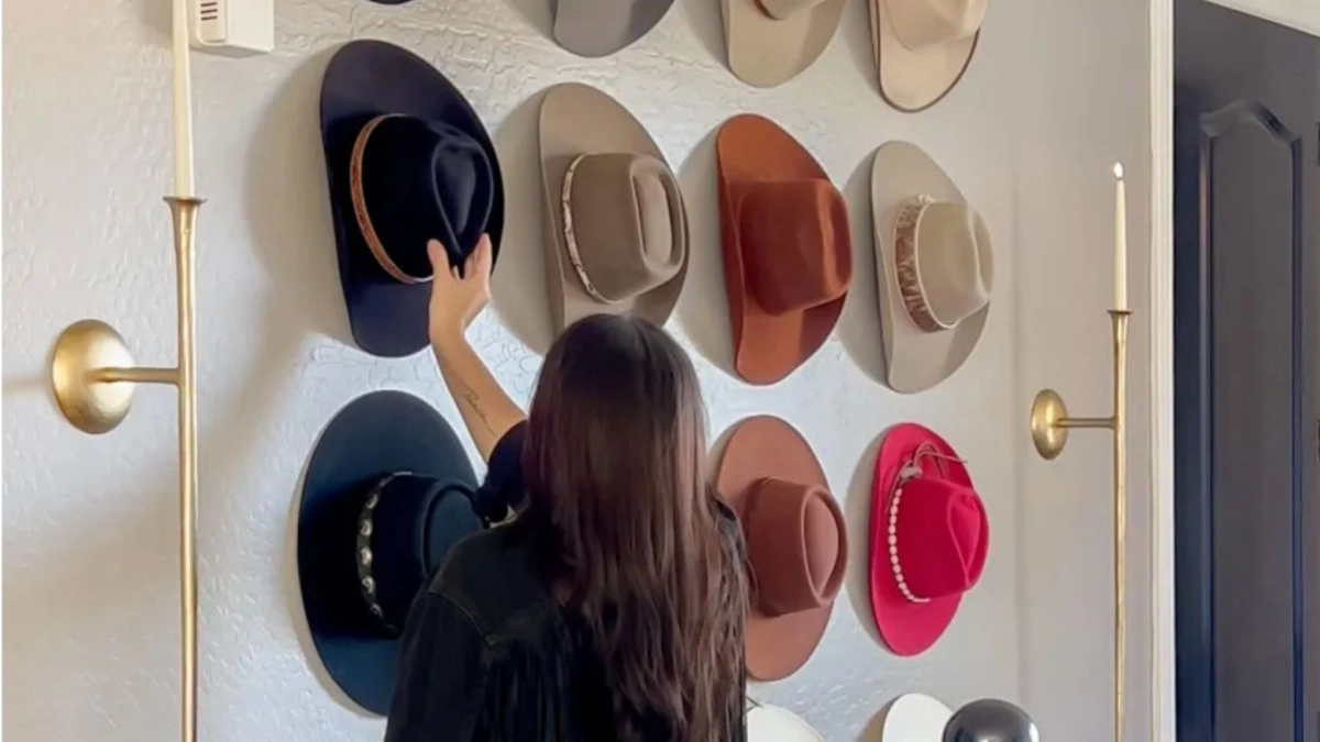 Decorate Your Home With A DIY Hat Wall