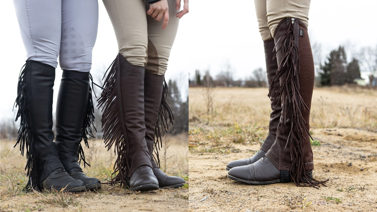 Fringe Half Chaps Are A Cowgirl's Best Friend