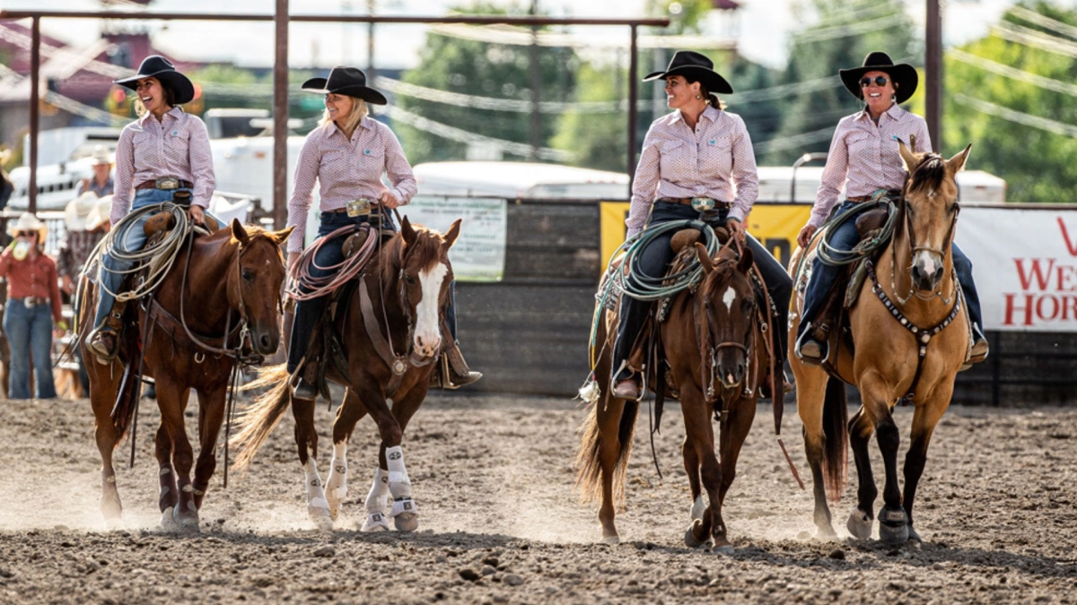 Art Of The Cowgirl Introduces New All-Girl Team Roping Event