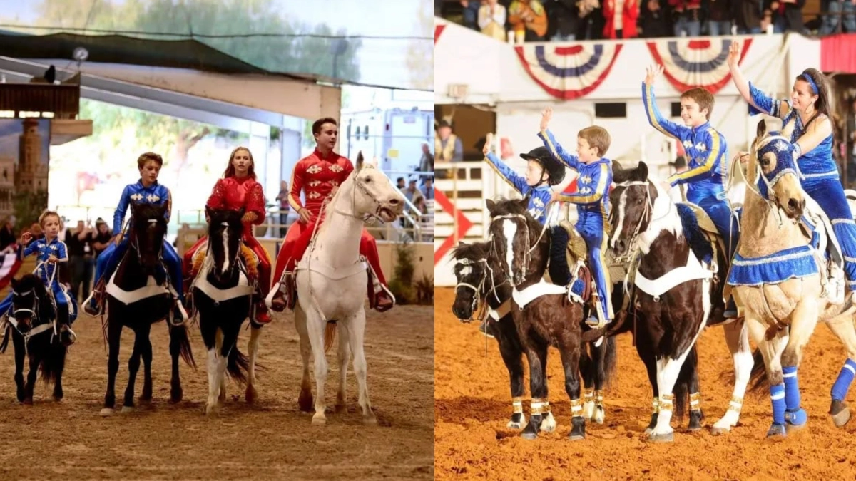 The Wild West Express: Trick Riding Kids