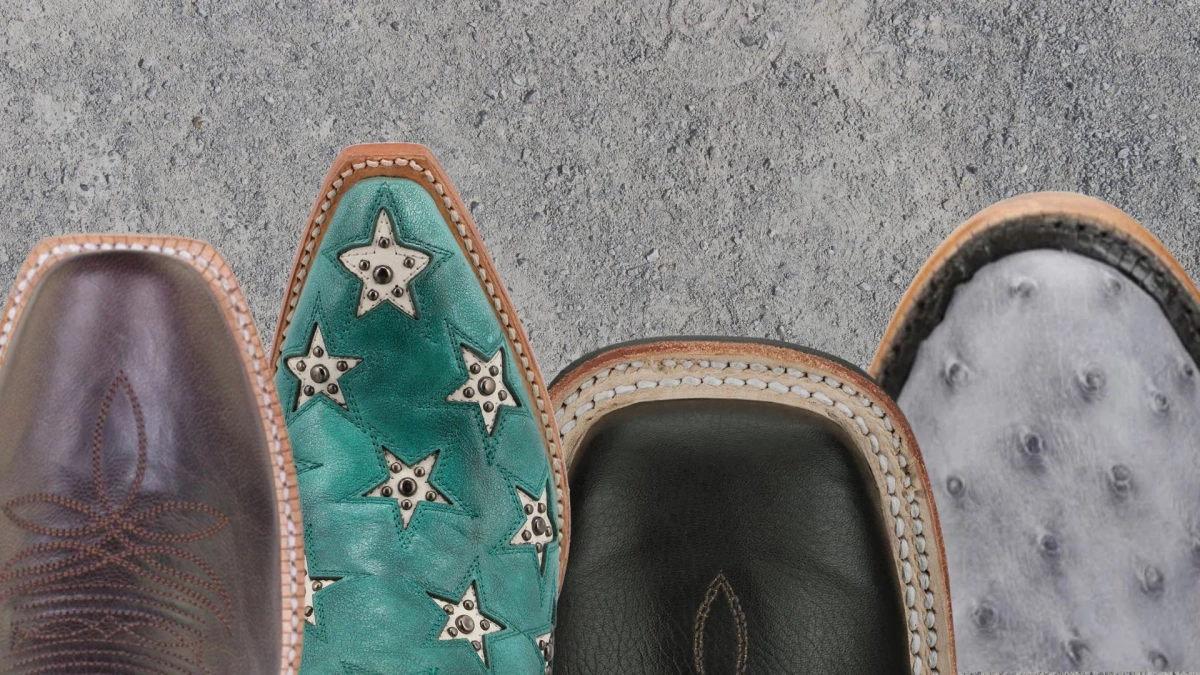 The Ultimate Guide To Cowboy Boot Toe Shapes