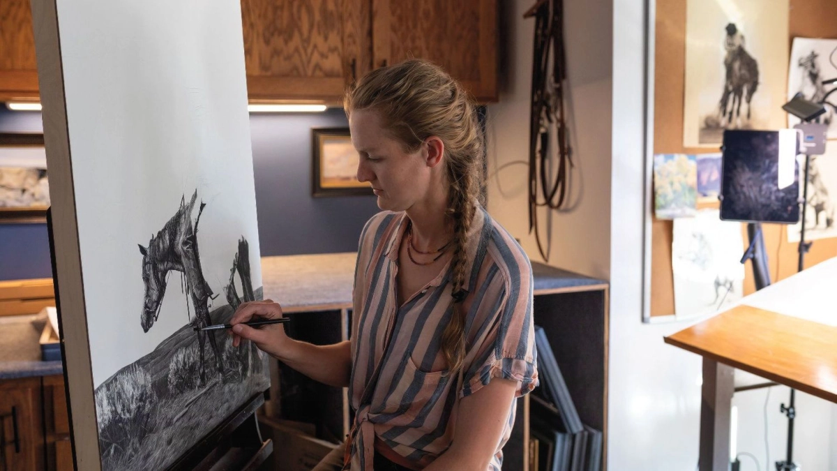 Artist Rachel Brownlee Brings Women To The Western Art Scene