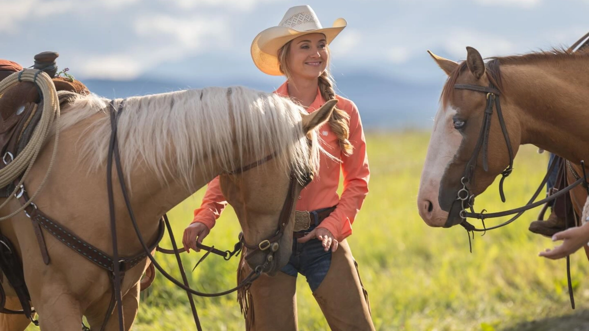 A Day On Set Of Heartland With Amber Marshall