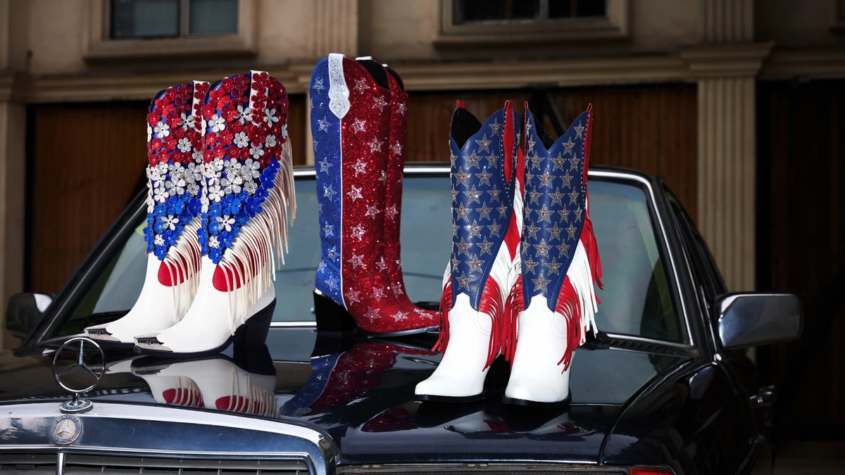 Red, White, Blue, & Bold: Wetkiss’s Patriotic Boots Are Back