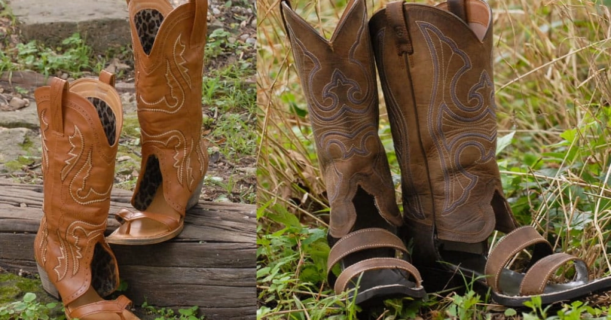 Cowboy Boot Sandals Are Now a Thing! - COWGIRL Magazine