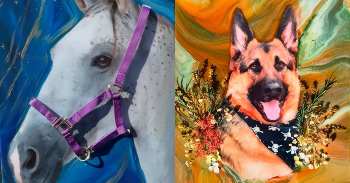 Honoring Beloved Horses Through Art At Fetching Collies