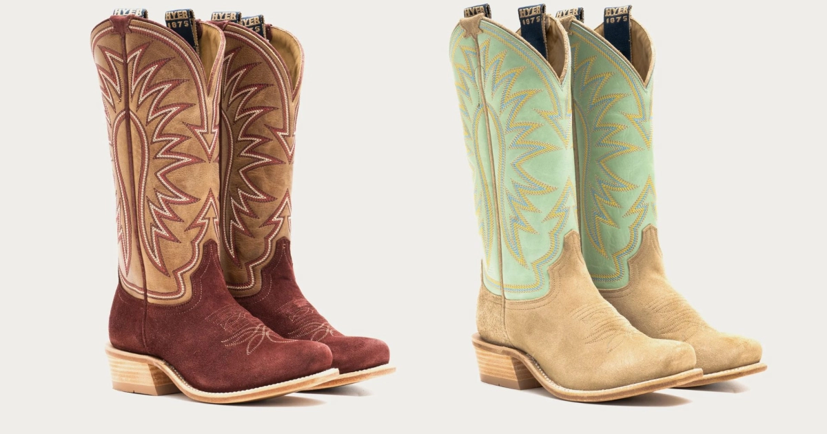 HYER Expands The Rose Hill Boot With Two New Colorways