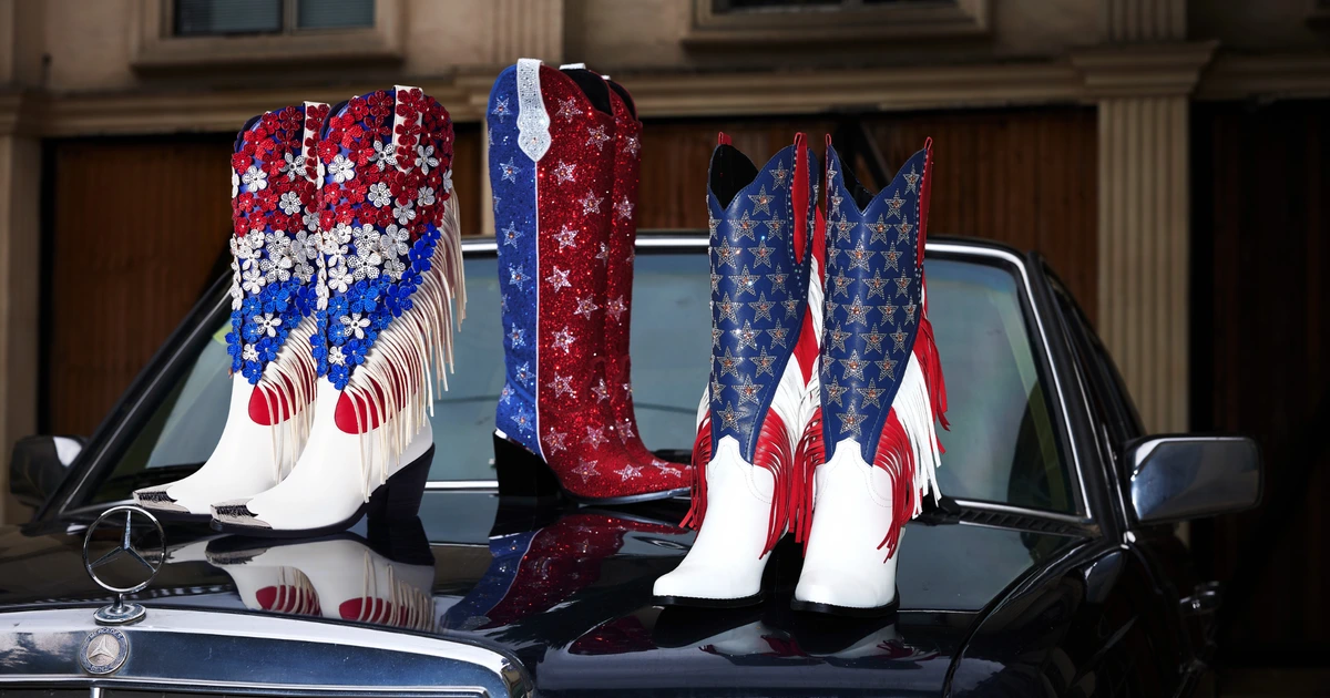 Red, White, Blue, & Bold: Wetkiss’s Patriotic Boots Are Back