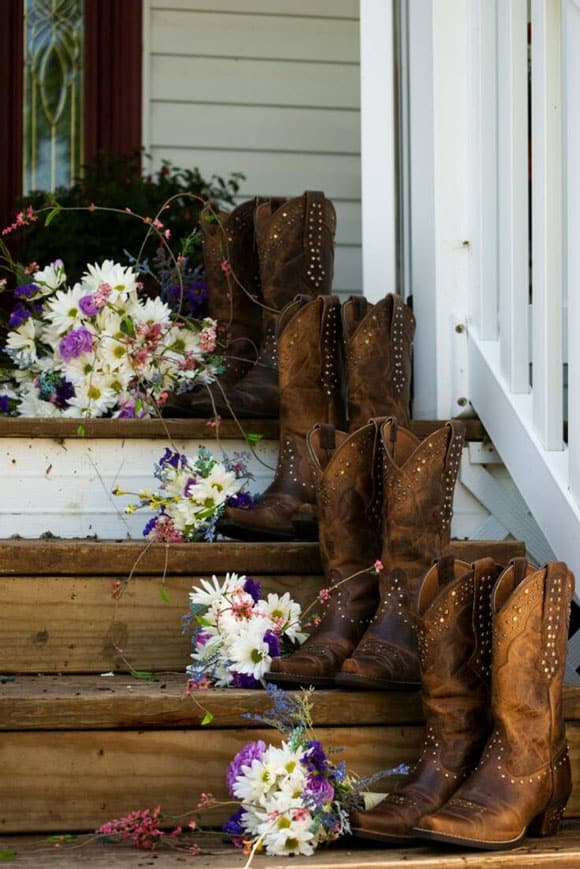 The Perfect Boots and Bouquet - COWGIRL Magazine