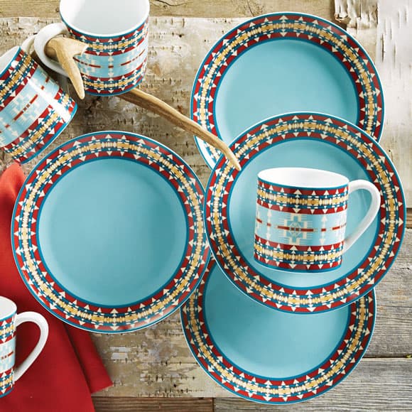 Turquoise Dinnerware for the Kitchen - COWGIRL Magazine