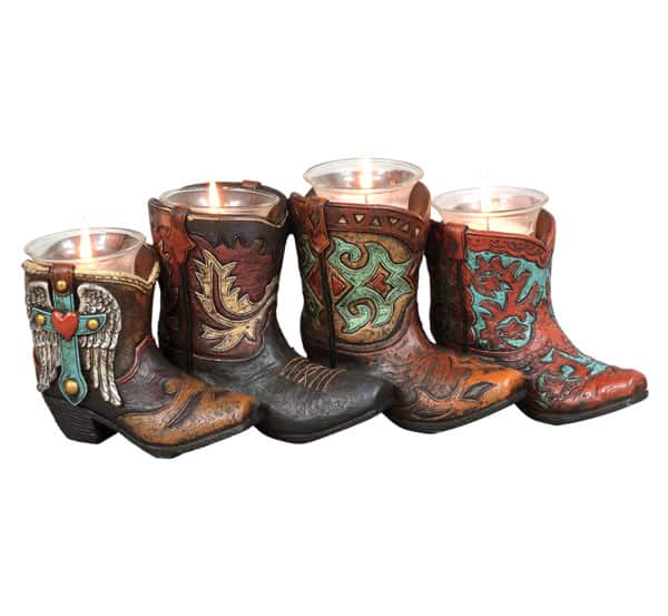 Mood Lighting: Western Candle Holders - COWGIRL Magazine