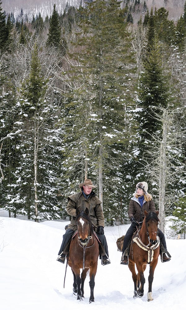 Dashing Through the Snow - COWGIRL Magazine