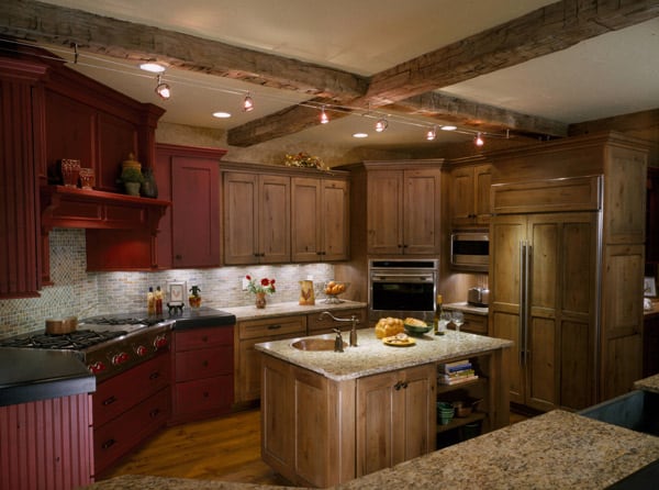 5 Rustic Red Kitchens - COWGIRL Magazine