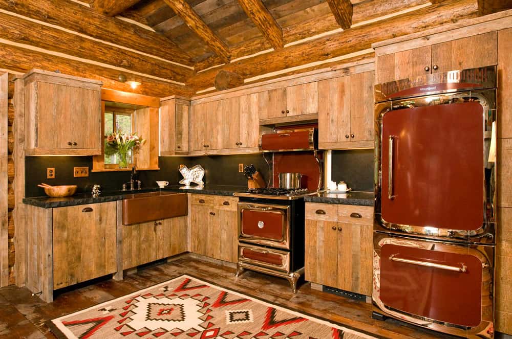 5 Rustic Red Kitchens - COWGIRL Magazine
