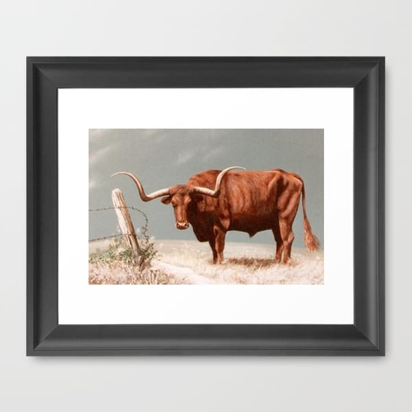 Beautiful Steer Art for the Home - COWGIRL Magazine