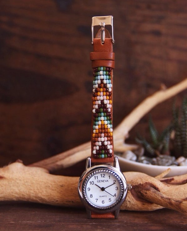 Live On Western Time With Beaded Watches - COWGIRL Magazine