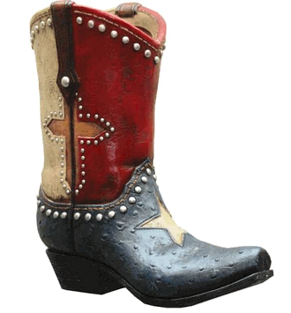 Colorful Cowboy Boot Vases For The Home - COWGIRL Magazine