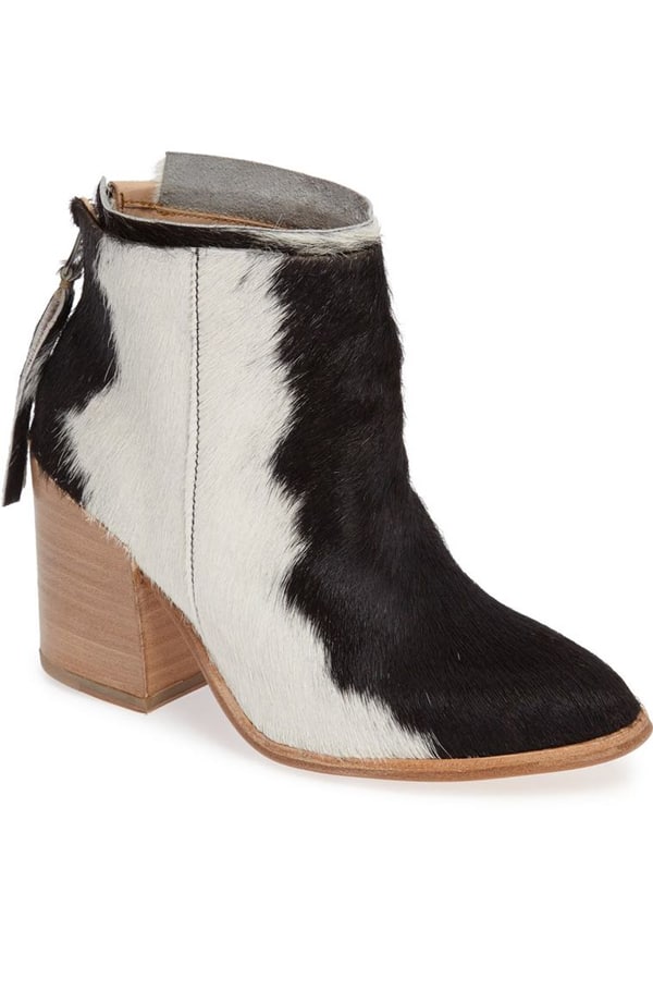 Sassy Cowhide Ankle Boots - COWGIRL Magazine