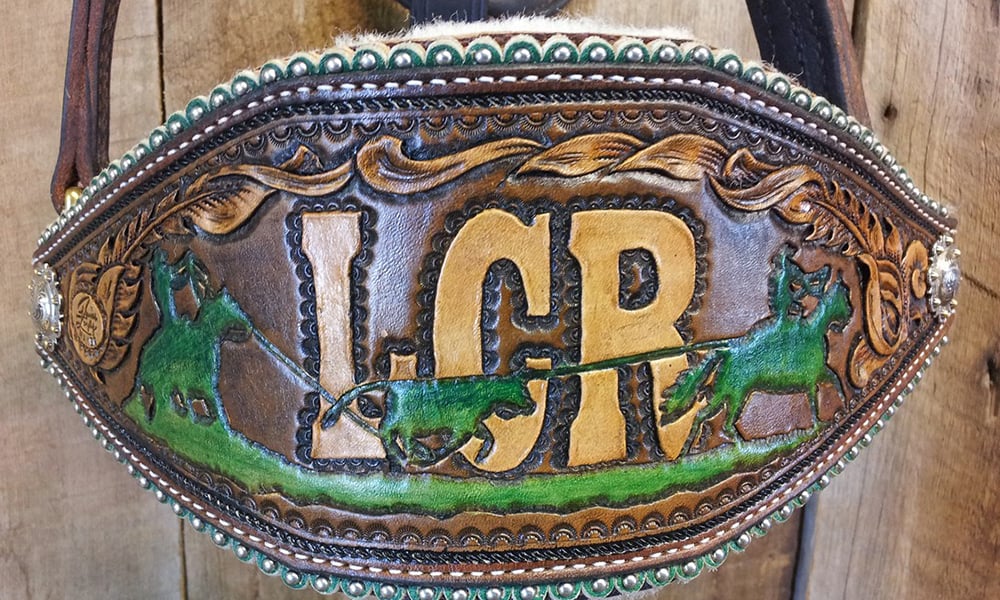 Custom Leather Bronc Halters For Horses - COWGIRL Magazine