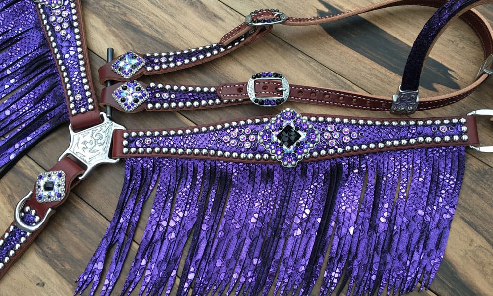 A Mystic Purple Tack Collection For Your Horse - COWGIRL Magazine