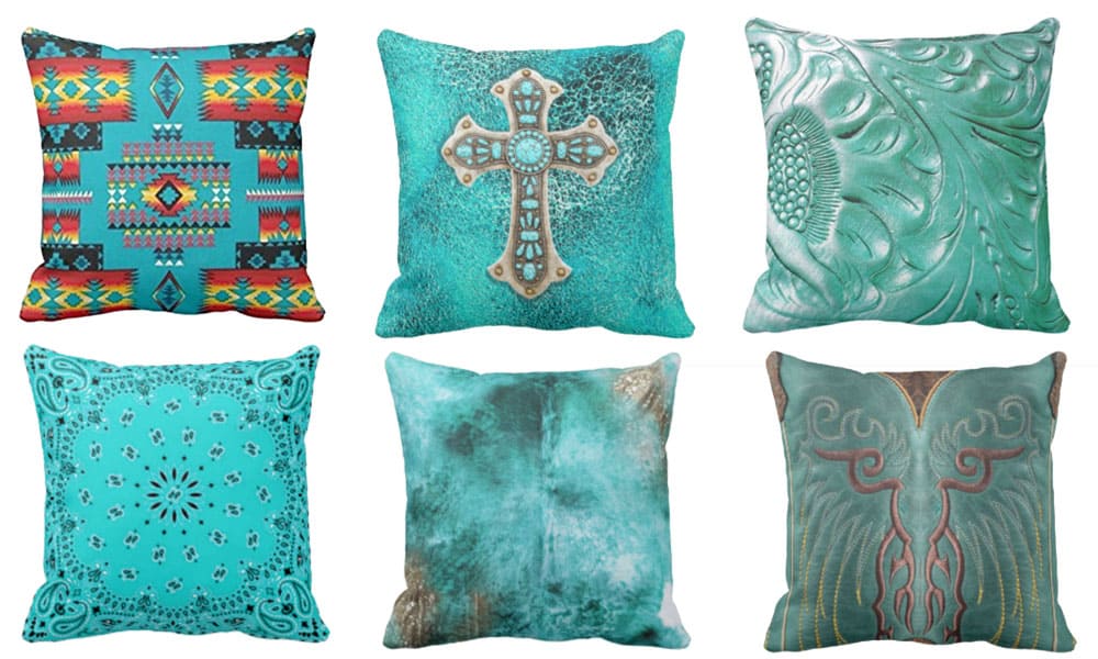 6 Must-Have Western Turquoise Pillows Under $60 - COWGIRL Magazine