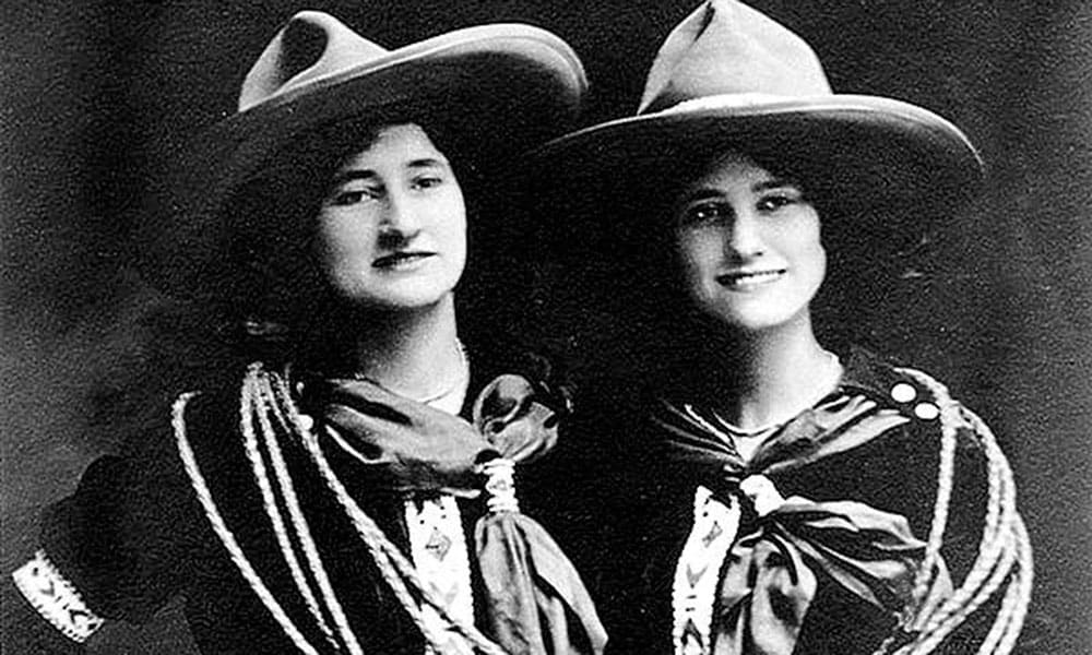 Wild Women of the West: Ethyle and Juanita Parry - COWGIRL Magazine