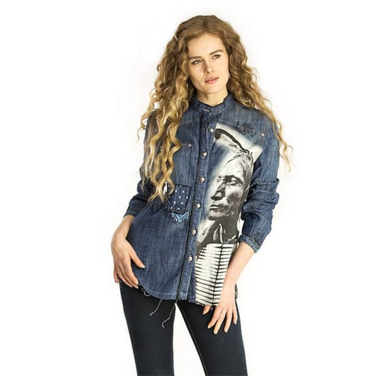 Denim for Days! These Classic and Eclectic Denim Tops Are Wardrobe ...