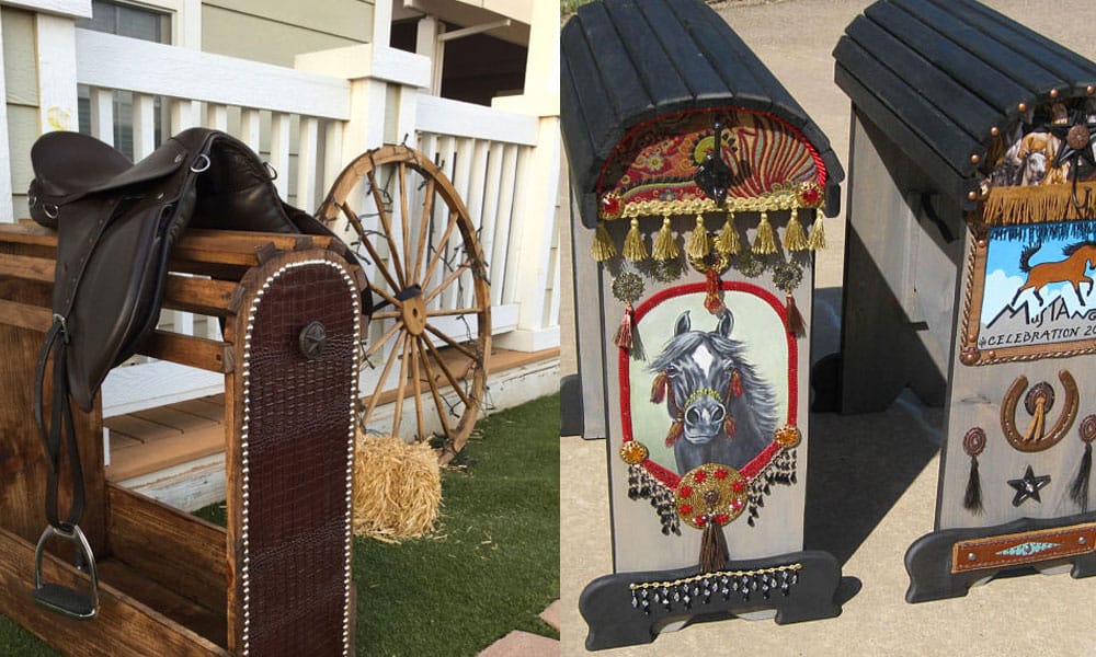 Show Off Your Saddle With A Custom Saddle Stand - COWGIRL Magazine
