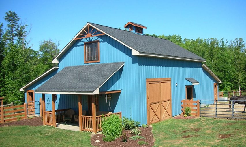 Say Goodbye To Red Barns and Hello To Blue Barns - COWGIRL Magazine
