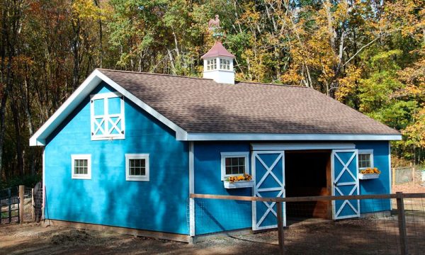 Say Goodbye To Red Barns and Hello To Blue Barns - COWGIRL Magazine