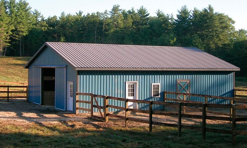 Say Goodbye To Red Barns and Hello To Blue Barns - COWGIRL Magazine