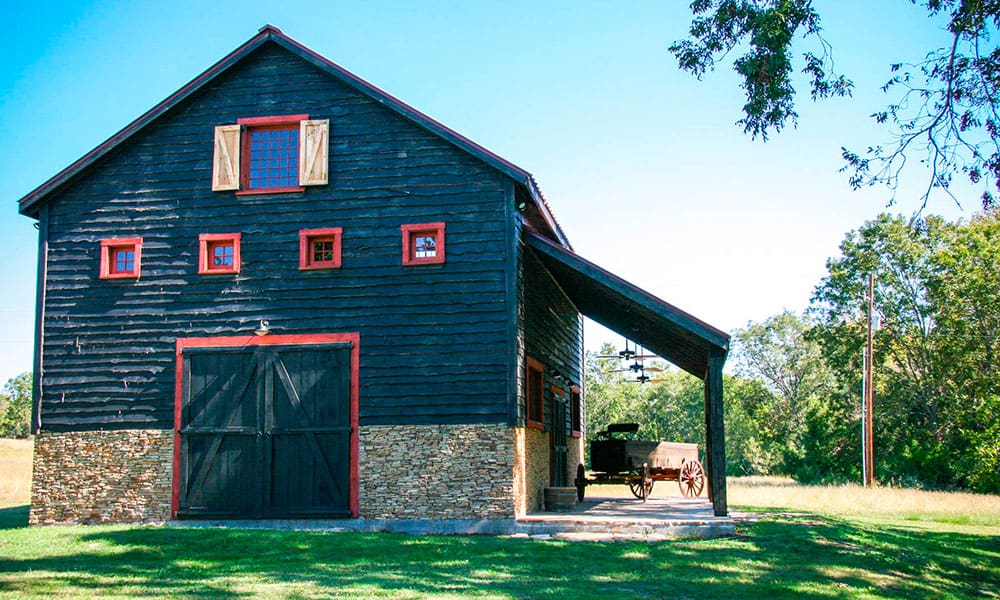 Say Goodbye To Red Barns and Hello To Blue Barns - COWGIRL Magazine