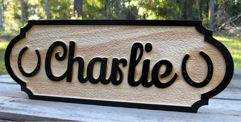 Five Unique Name Plates To Customize Your Stall - COWGIRL Magazine