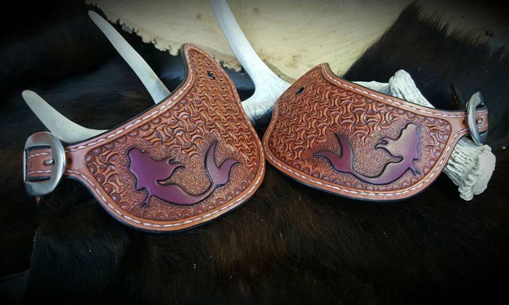 Express Yourself With Custom Leather Spur Straps - COWGIRL Magazine
