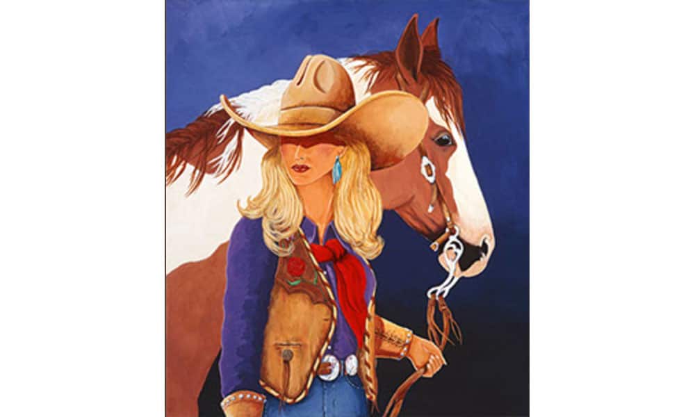Doreman Burns Captures The Spirit Of The American Cowgirl For All To See