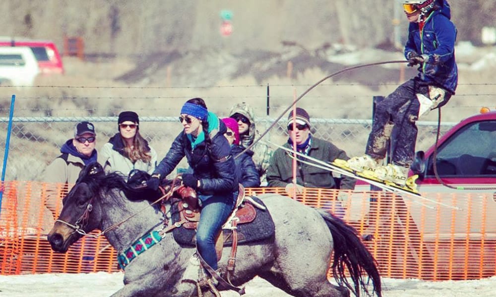 Skijoring: Winter's Wildest Sport - COWGIRL Magazine